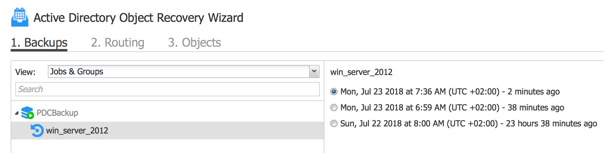 Nakivo: Restore Active Directory Objects – Blog Linoproject.net